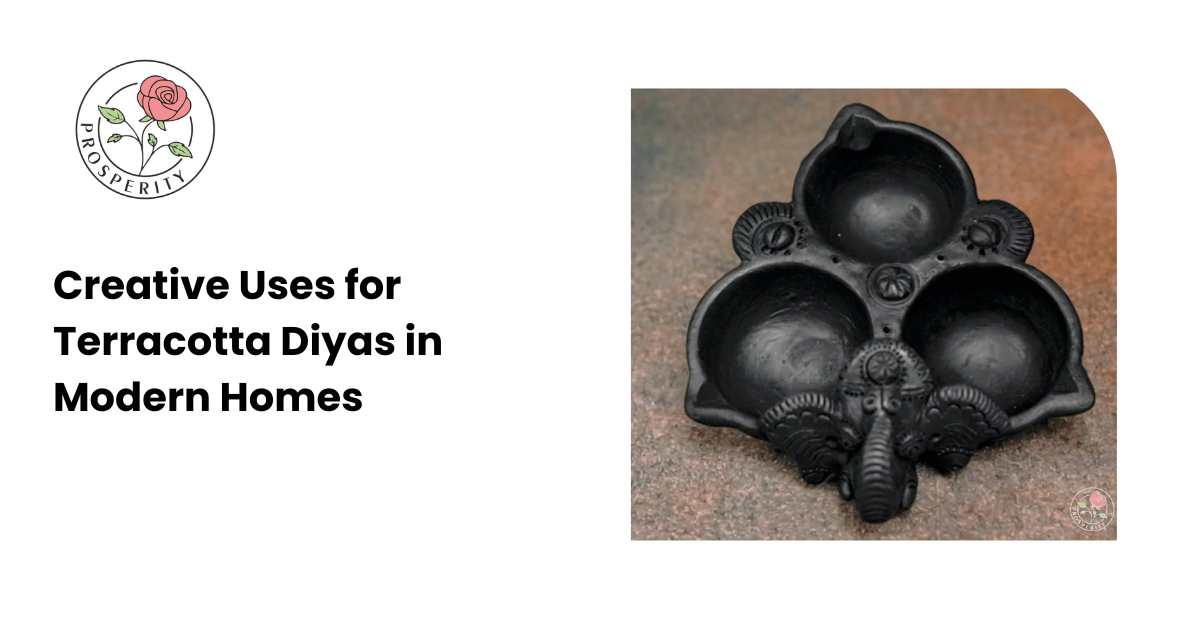 Creative Uses for Terracotta Diyas in Modern Homes – Prosperitymirra
