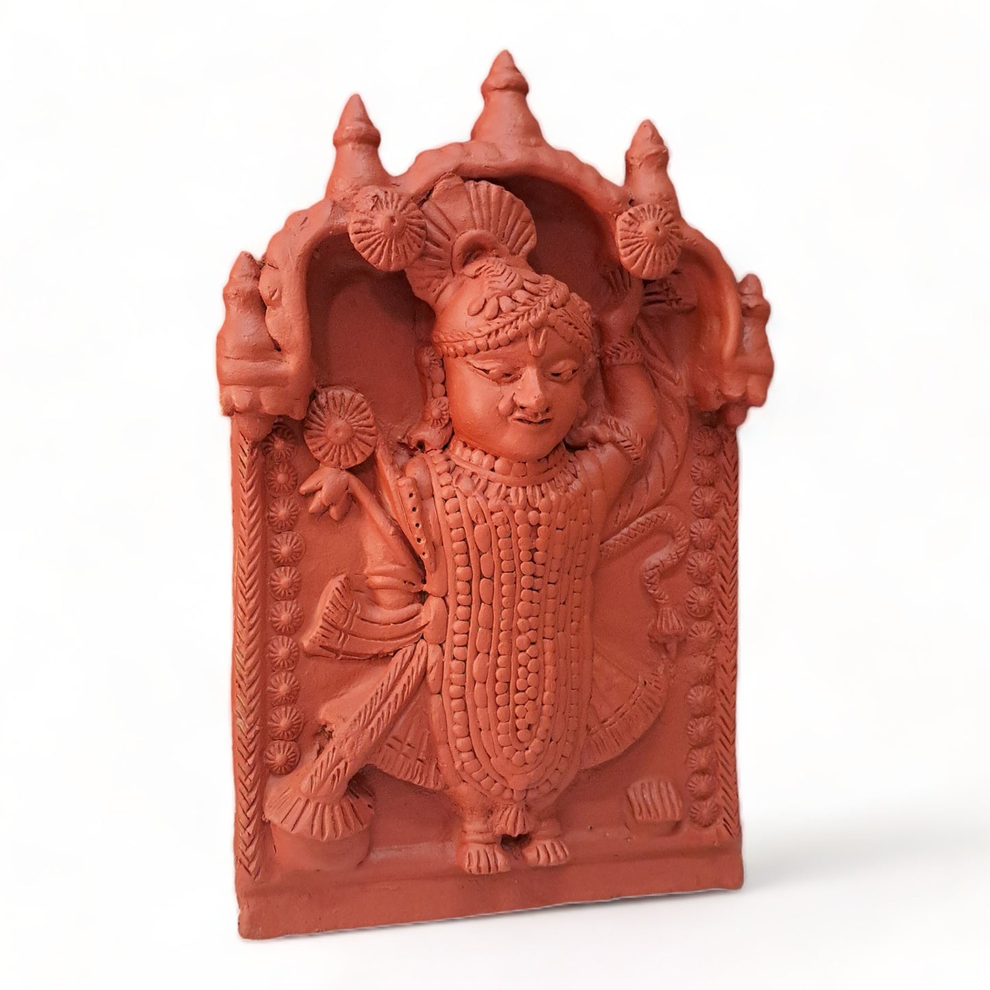 Shreenathji - Molela Terracotta Plaque 20" H – Prosperitymirra