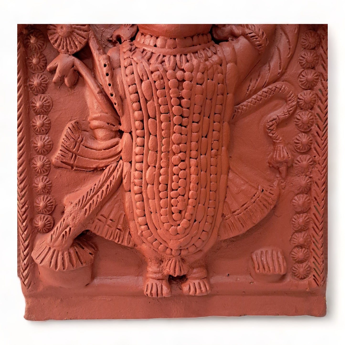 Shreenathji - Molela Terracotta Plaque 20" H – Prosperitymirra